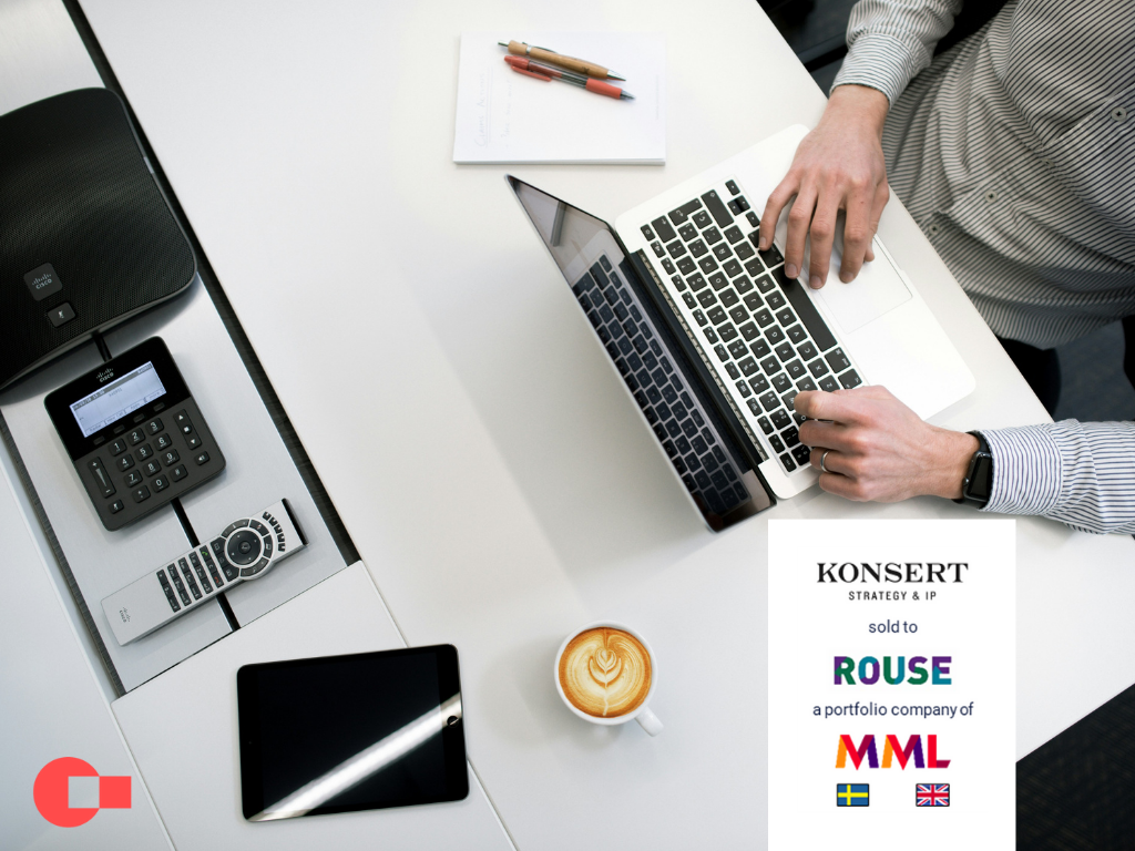 Carlsquare advised Konsert Strategy & IP on its sale to Rouse